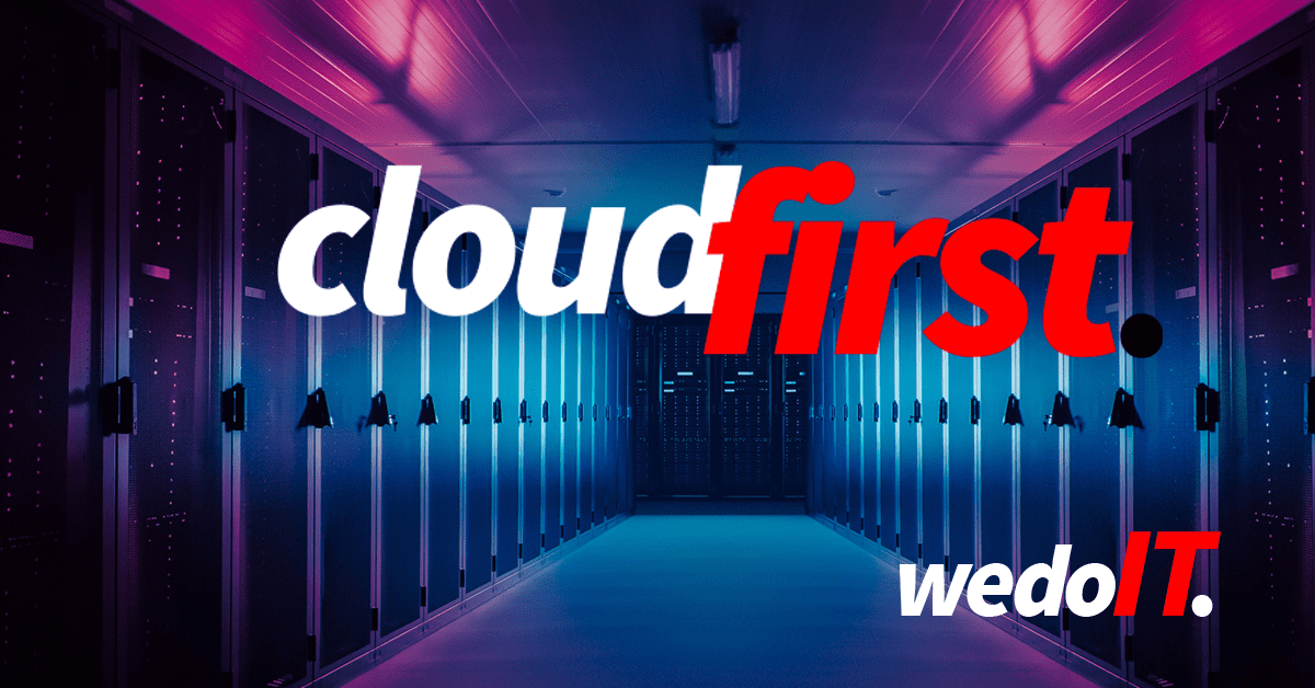CloudFirst | wedoIT